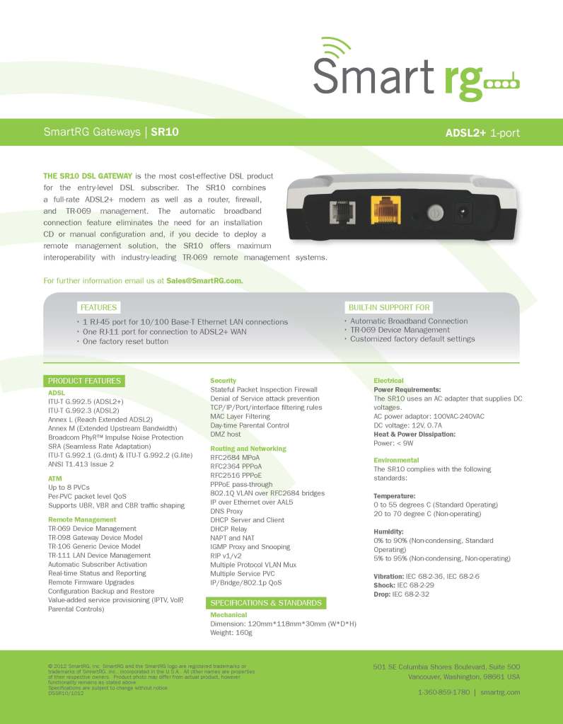 SmartRG Branding – Kelley Anderson's Portfolio